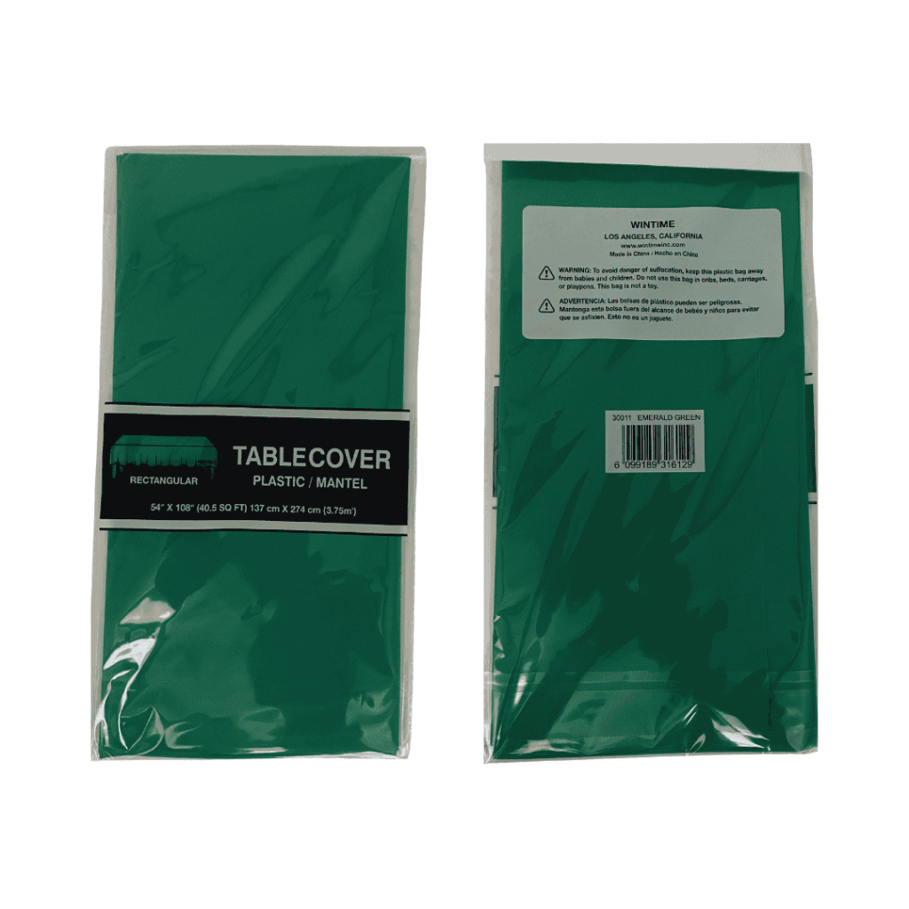 MANTEL RECTANGULAR VERDE OSCURO – Dulceria La Estación